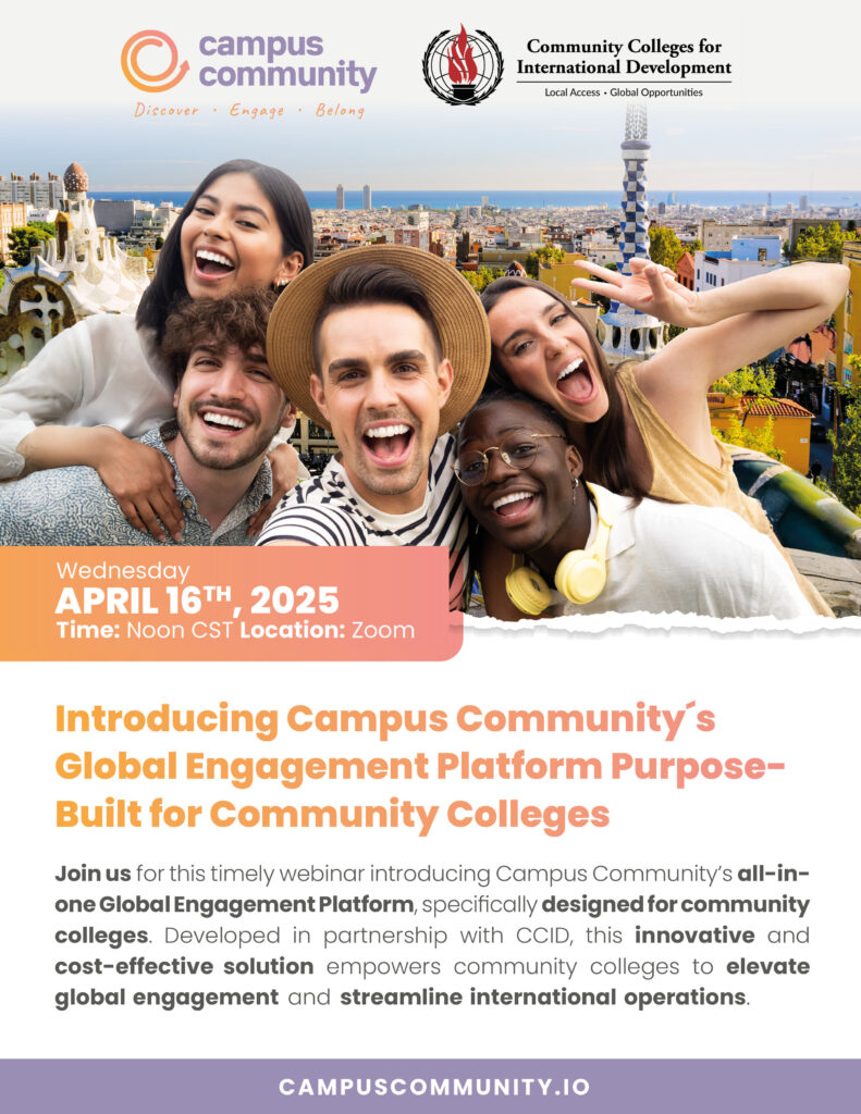 CCID Events & Programs Calendar - Community Colleges for International ...