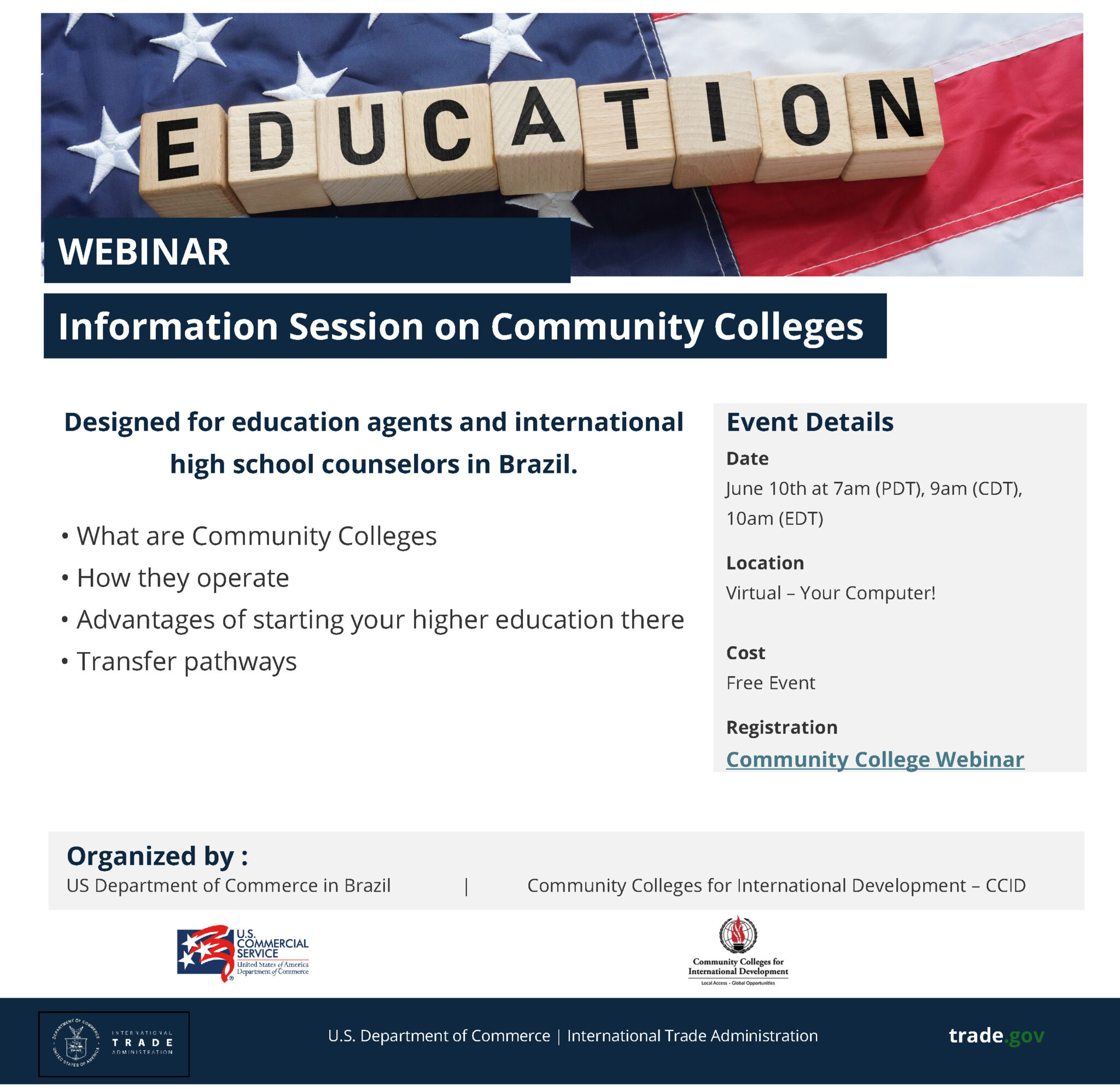 CCID Events & Programs Calendar - Community Colleges for International ...